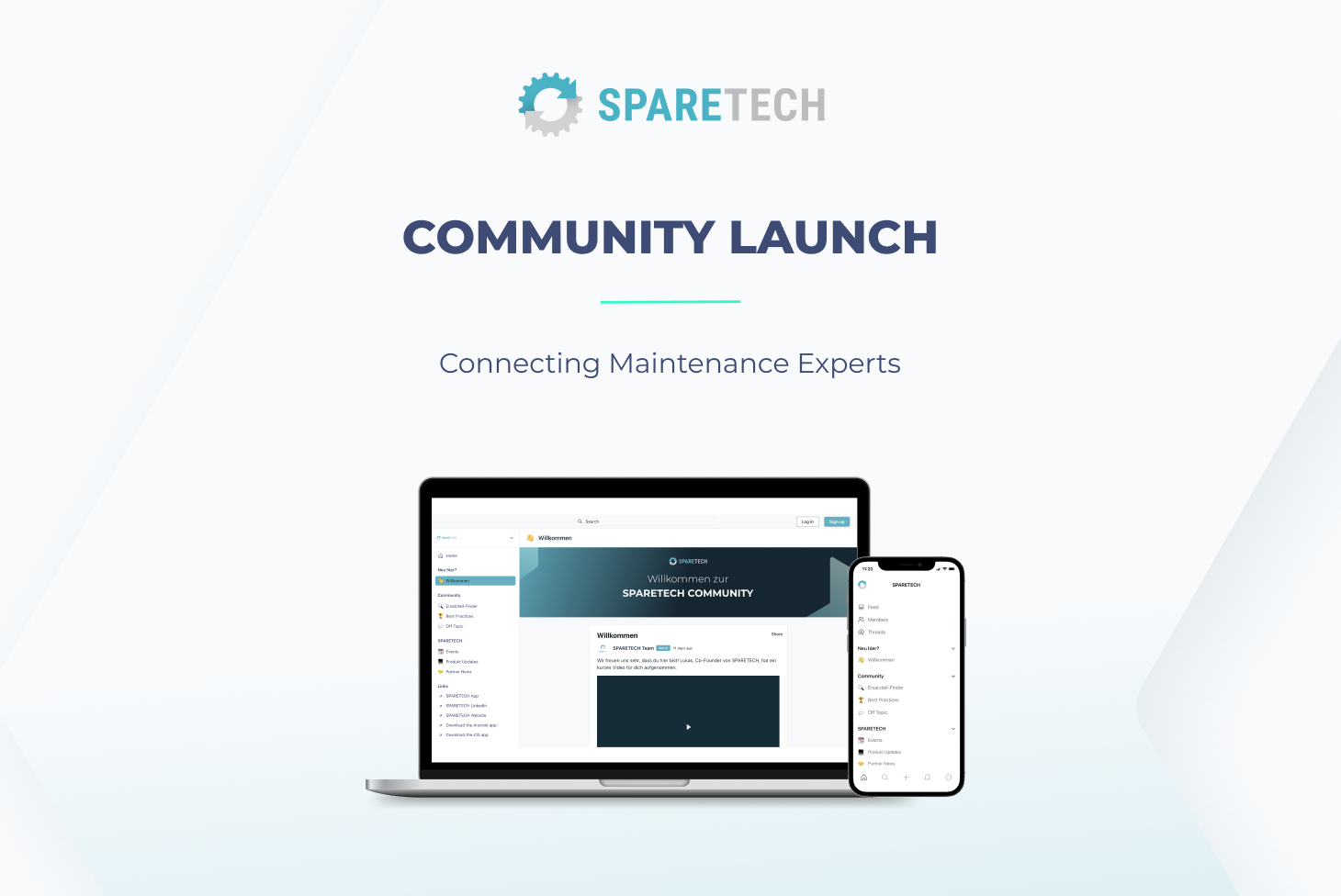 SPARETECH Community's launch: Uniting maintenance experts from around the world